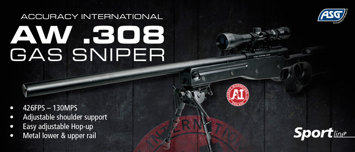 New ASG AI AW .308 Gas Sniper Rifle | Popular Airsoft: Welcome To The ...