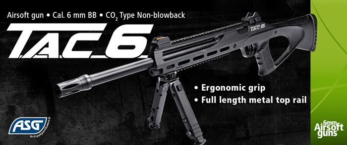 ASG: Introducing The TAC6 Airsoft Rifle | Popular Airsoft: Welcome To ...