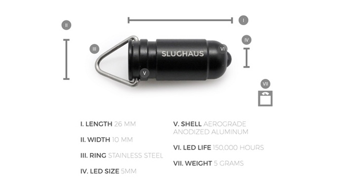 Bullet, The World’s Smallest Flashlight, Got Even Smaller With Bullet ...