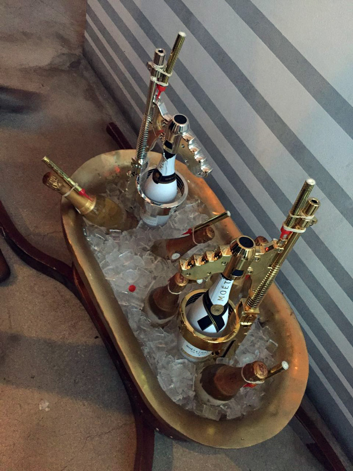 The Gun That The 1% Will Love To Bring To Parties: The Champagne Gun ...