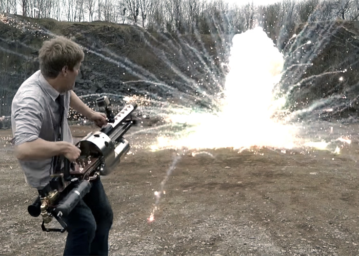 Colin Furze's Latest Crazy Project: The Thermite Launcher | Popular Airsoft