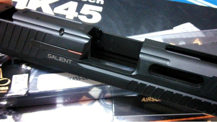 Slide & Gold Barrel for Marui HK45 GBB | Popular Airsoft: Welcome To ...
