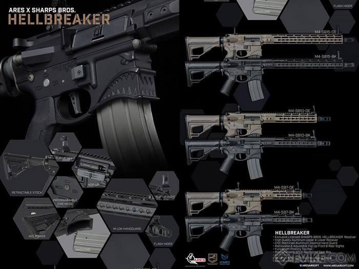 Ares Hellbreakers At Dave's Custom Airsoft | Popular Airsoft: Welcome ...