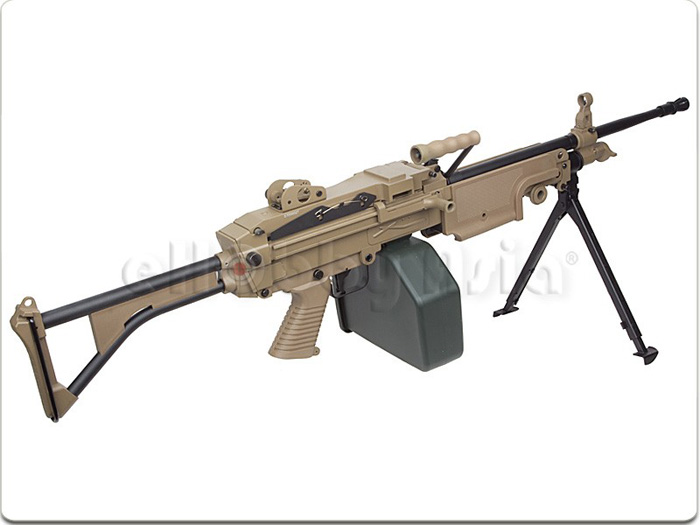A&K M249 MKI Minimi DE At eHobby Asia | Popular Airsoft: Welcome To The ...