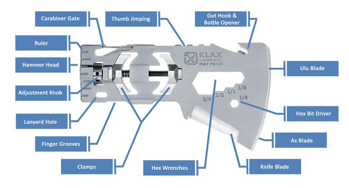 Klecker KLAX-03 Steel Axe At eHobby Asia | Popular Airsoft: Welcome To ...