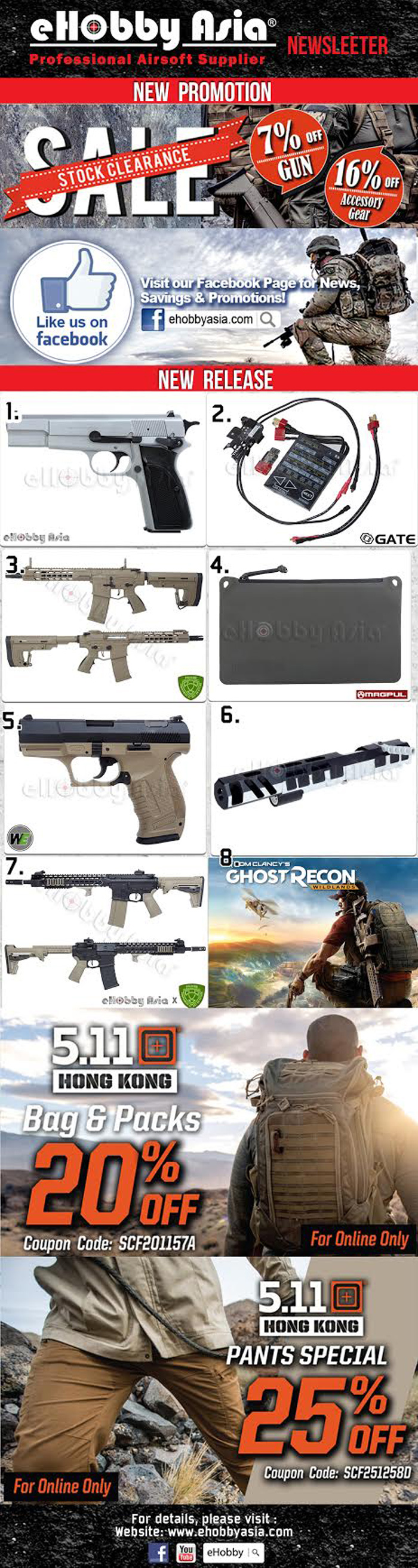 eHobby Asia Clearance Sale & Product News | Popular Airsoft: Welcome To ...