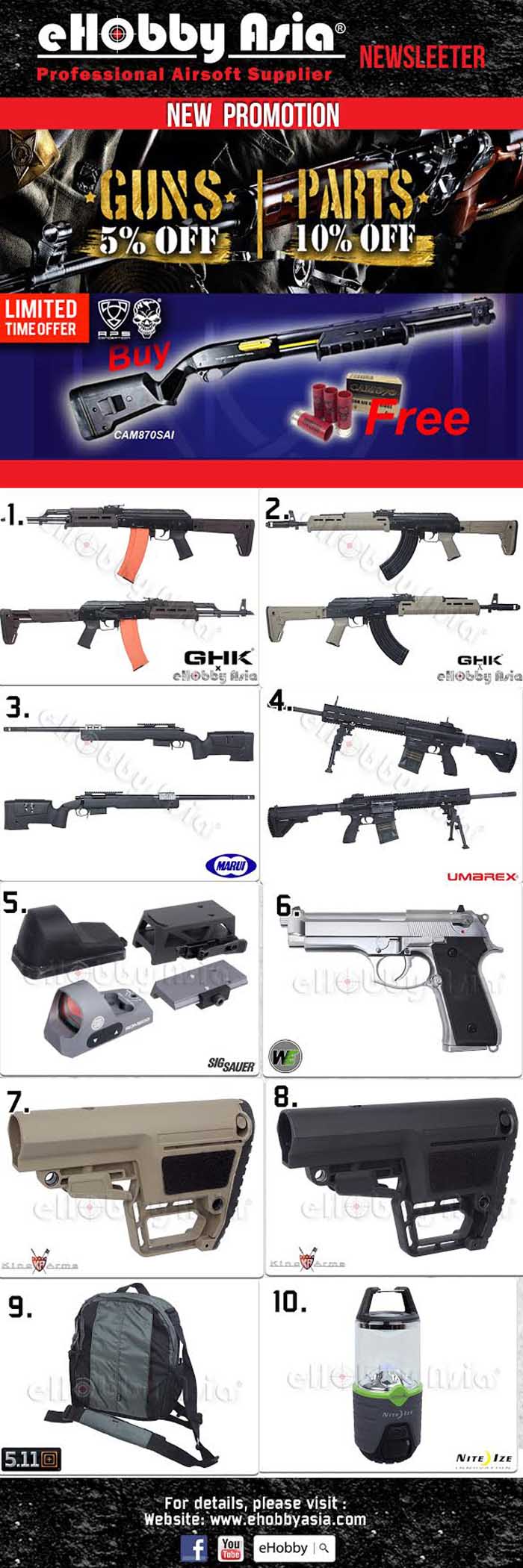 Sale Up To 10% Off At eHobby Asia | Popular Airsoft: Welcome To The ...
