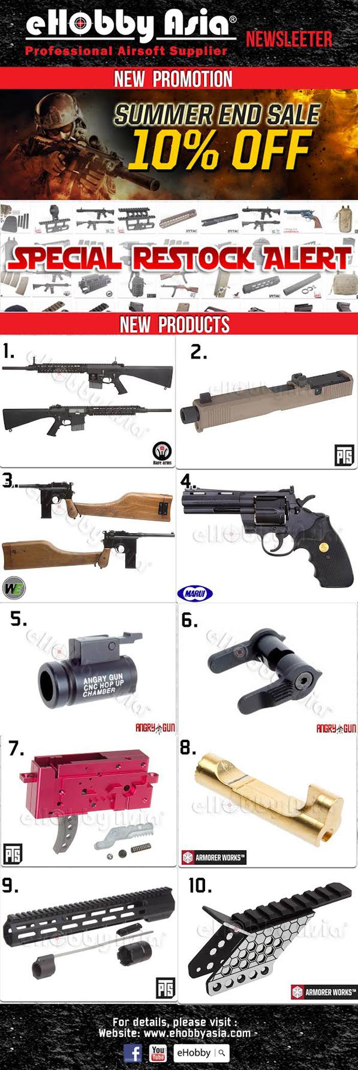 This Week's Product Arrivals At eHobby Asia | Popular Airsoft: Welcome ...