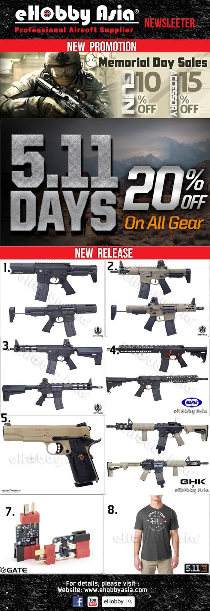 eHobby Asia Memorial Day Sale News | Popular Airsoft: Welcome To The ...