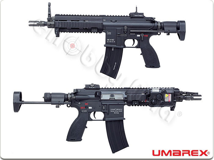 Umarex Vfc Hk 416 Cqb Elite Full Metal Airsoft Aeg Rifle