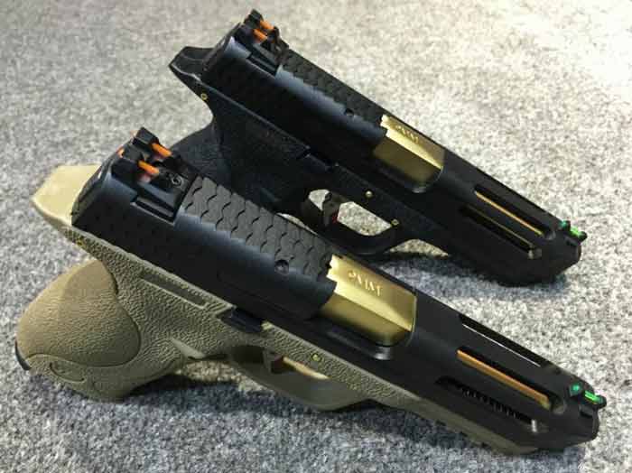 WE Airsoft M&P GBB Pistol Black/DE | Popular Airsoft: Welcome To The ...