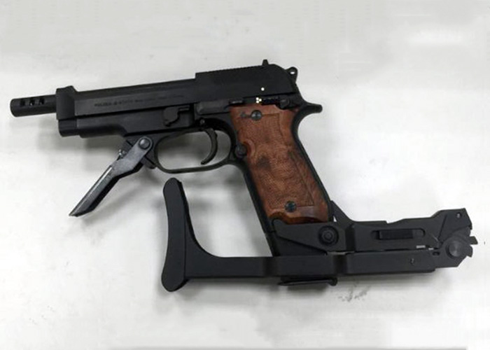 Gun Heaven M93R Tactical Folding Stock | Popular Airsoft