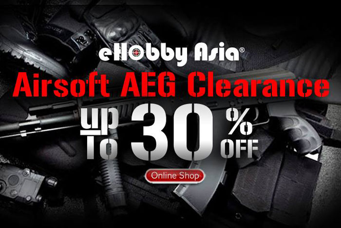eHobby Asia Announces AEG Clearance Sale | Popular Airsoft: Welcome To ...