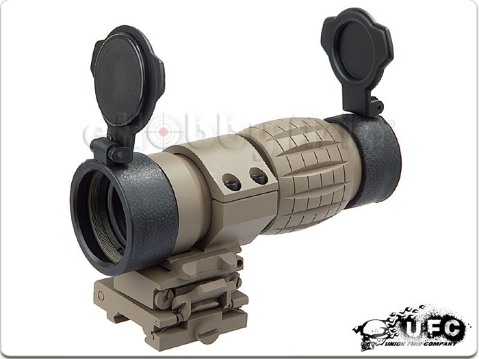 UFC 4X Magnifier w/ Flip-To-Side QD Mount | Popular Airsoft: Welcome To ...