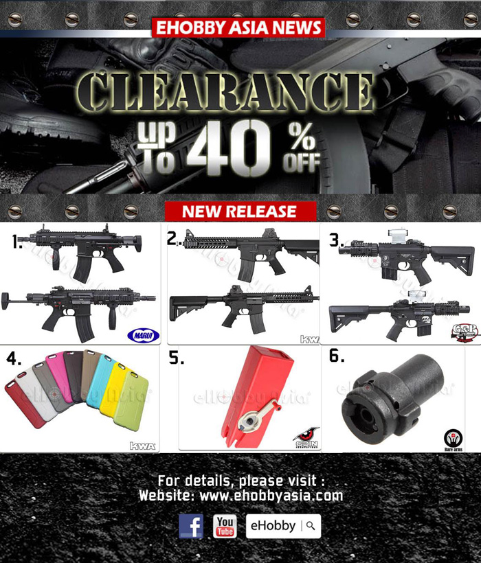 eHobby Asia: Up To 40% Clearance Sale | Popular Airsoft: Welcome To The ...
