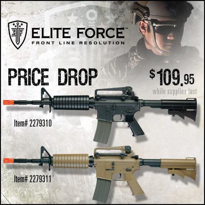 Elite Force M4 AEG Price Drop | Popular Airsoft: Welcome To The Airsoft ...