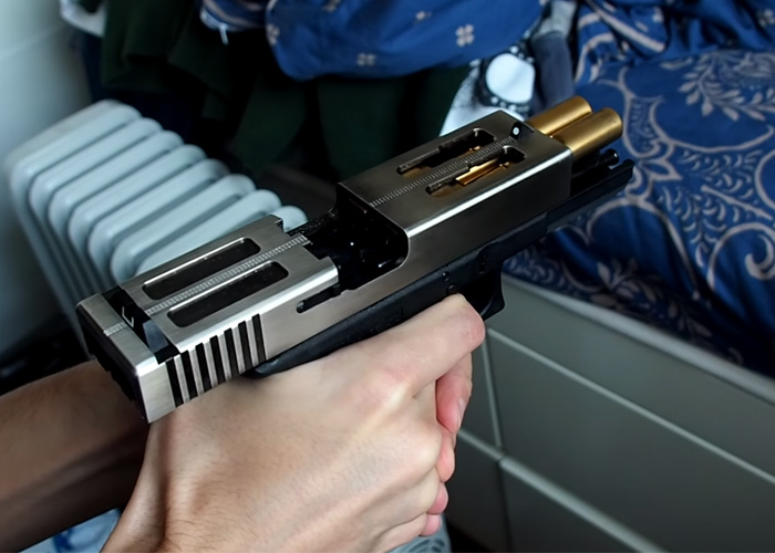 WE Double Barrel Glock 18C GBB Review | Popular Airsoft