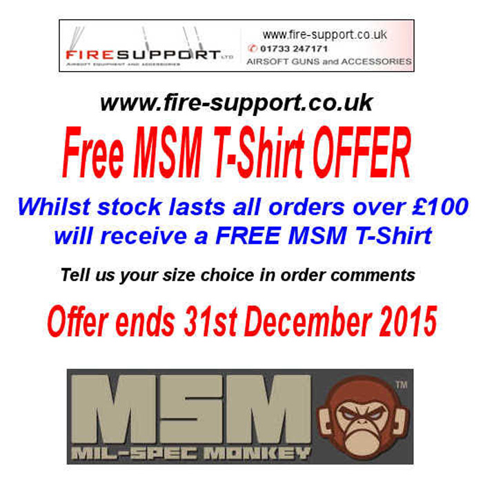 Firesupport Free MSM T-Shirt Offer | Popular Airsoft: Welcome To The ...
