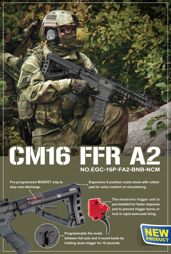 New G&G Armament CM16 FFR A2 AEG | Popular Airsoft: Welcome To The ...