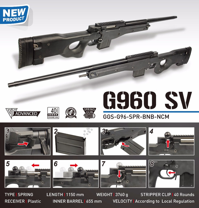 The G&G G960 SV Sniper Rifle Is Here | Popular Airsoft: Welcome To The ...