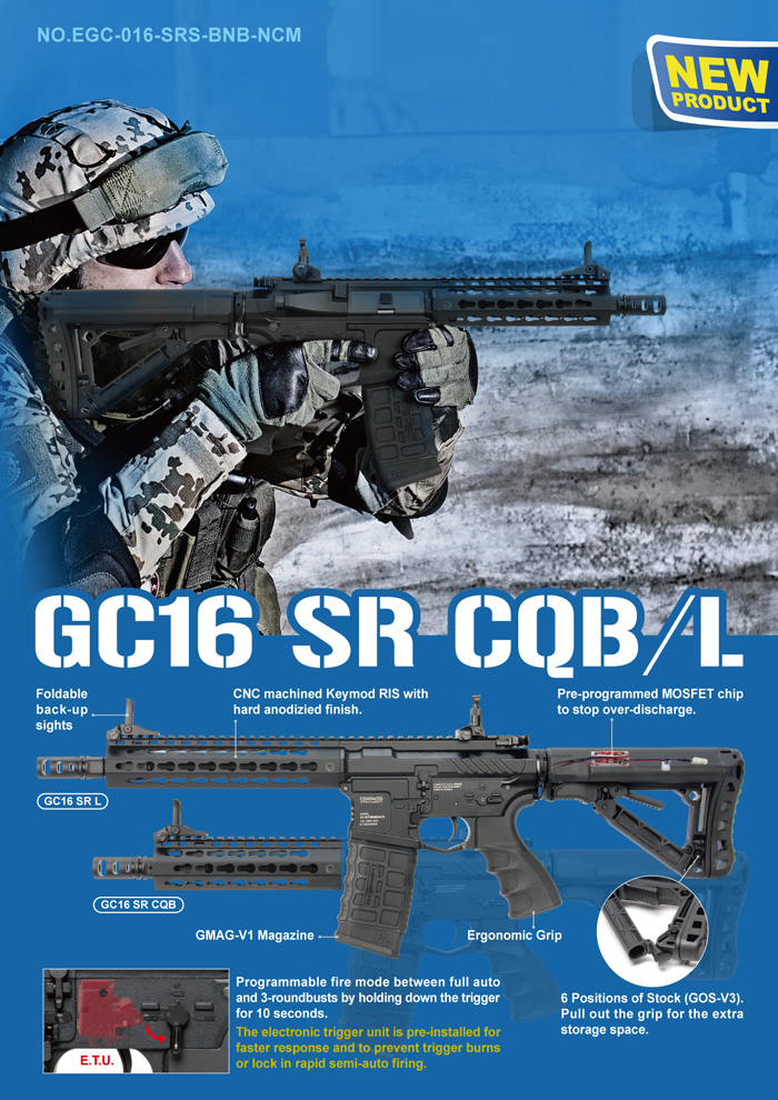 G&G Armament GC16 SR CQB/L AEGs | Popular Airsoft: Welcome To The ...
