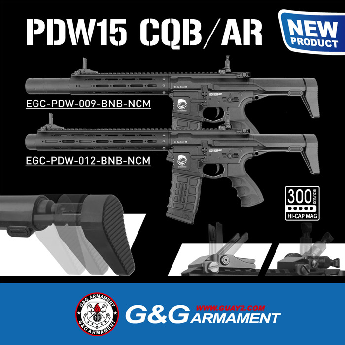 G&G Armament PDW15 Series Now Available | Popular Airsoft: Welcome To ...