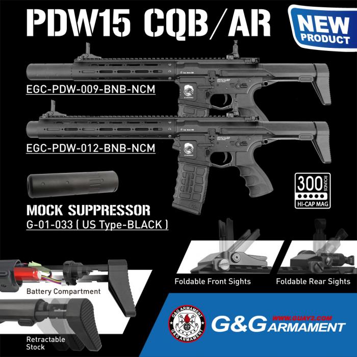 New G&G PDW15 CQB/ AR AEGs | Popular Airsoft: Welcome To The Airsoft World