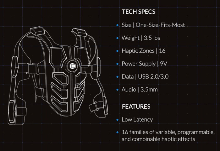 Awesome! The Hardlight VR Suit Gives Haptic Feedback To Your Body ...