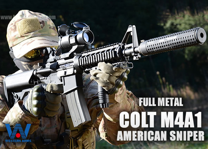 WA Colt M4A1 "American Sniper" GBBR | Popular Airsoft