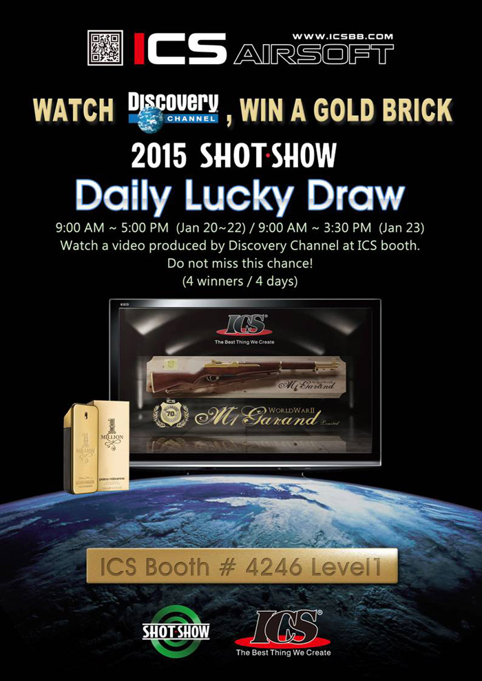 Watch Discovery, Win An ICS Gold Brick | Popular Airsoft: Welcome To ...