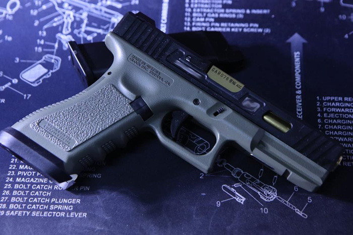 Impact Force Custom Army G17 w/ APS-X | Popular Airsoft: Welcome To The ...