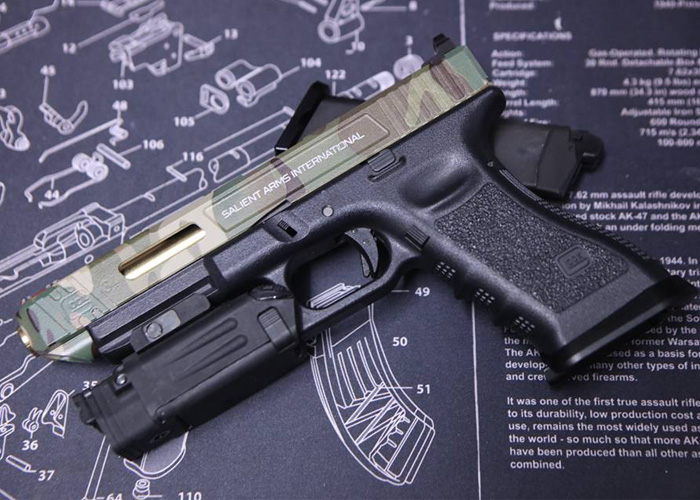 Impact Force SAI G34 w/ Steel Ghost Ring Sight | Popular Airsoft