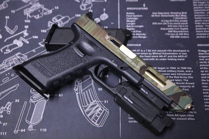 Impact Force SAI G34 w/ Steel Ghost Ring Sight | Popular Airsoft ...