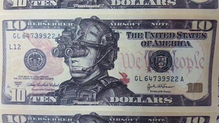 Tactical Money Sticker Set At Impact Force | Popular Airsoft: Welcome ...