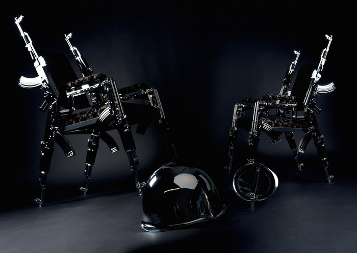 Got Some Money To Burn? How About Getting A Very Luxurious AK-47 Chair ...