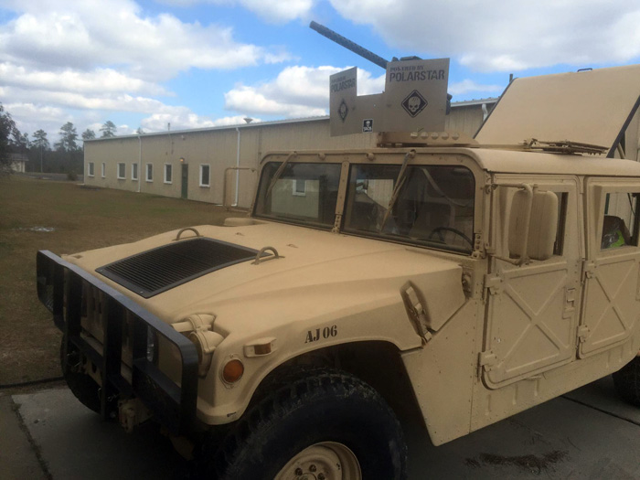 Junkiez Humvee With Custom PStar M1919A1 | Popular Airsoft: Welcome To ...