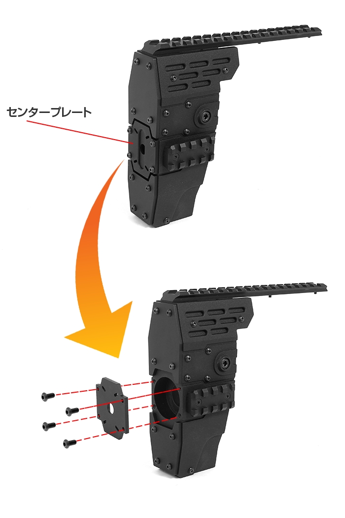 Laylax NITRO.Vo P90 Armored Rail System | Popular Airsoft: Welcome To ...