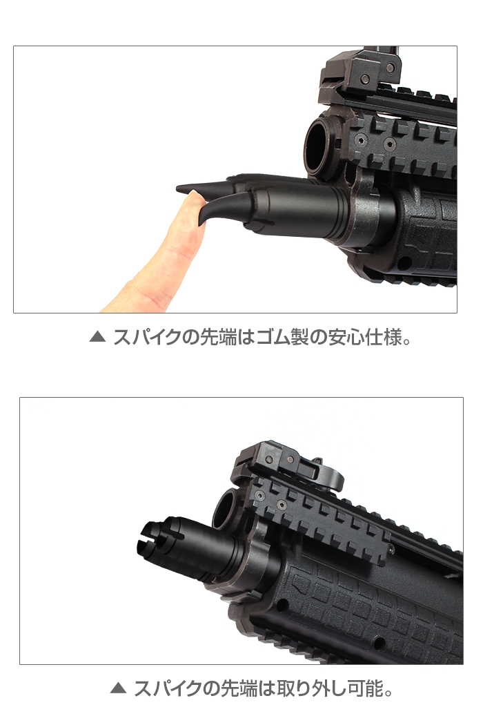 Laylax Twin Spikes For Marui KSG Shotgun | Popular Airsoft: Welcome To ...