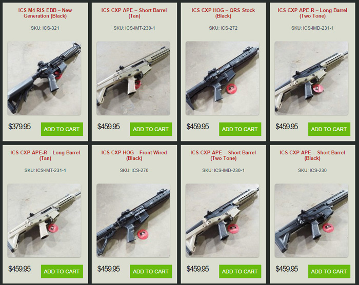 ICS CXP APE & HOG At Mach1 Airsoft | Popular Airsoft: Welcome To The ...