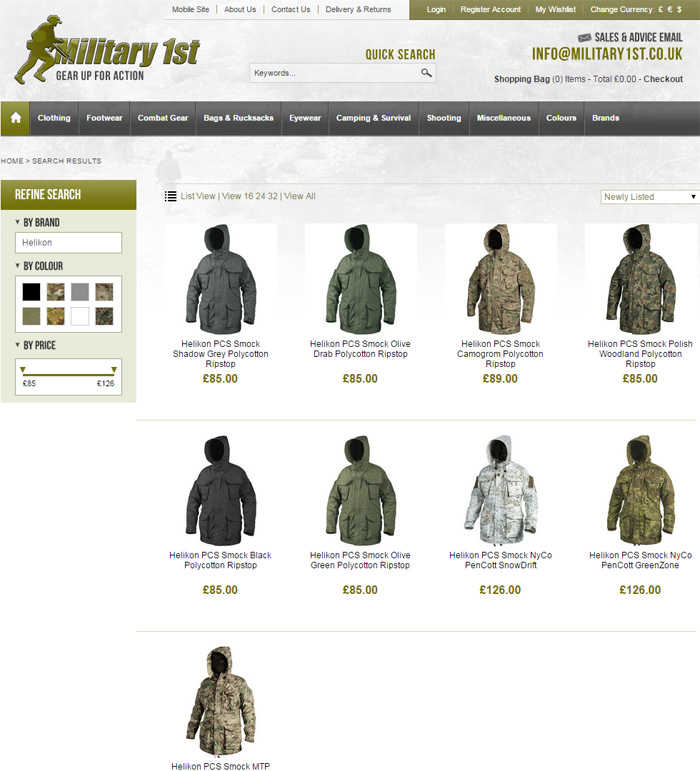 Helikon-Tex PCS Smock Camogrom | Popular Airsoft: Welcome To The ...
