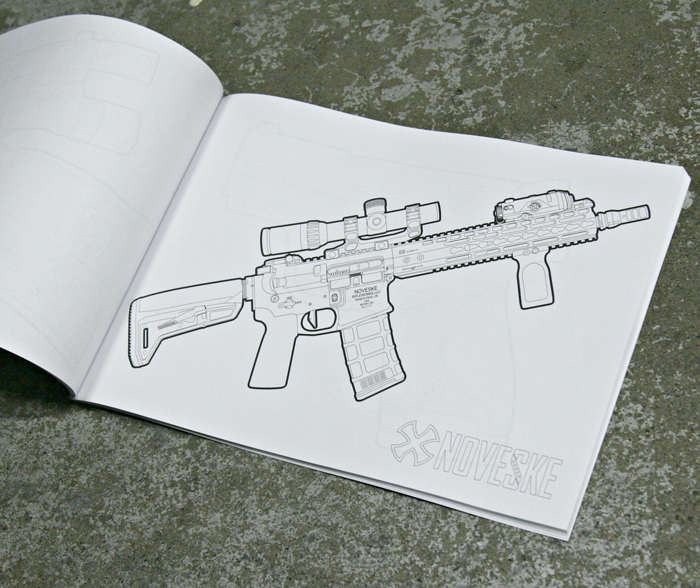 Kitfox Firearm Coloring Book At Noveske | Popular Airsoft: Welcome To ...