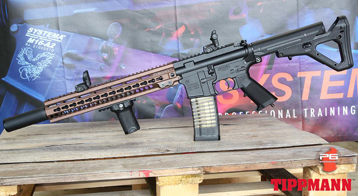 Powair6 P6 Custom M4 HPA Tippmanns | Popular Airsoft: Welcome To The ...