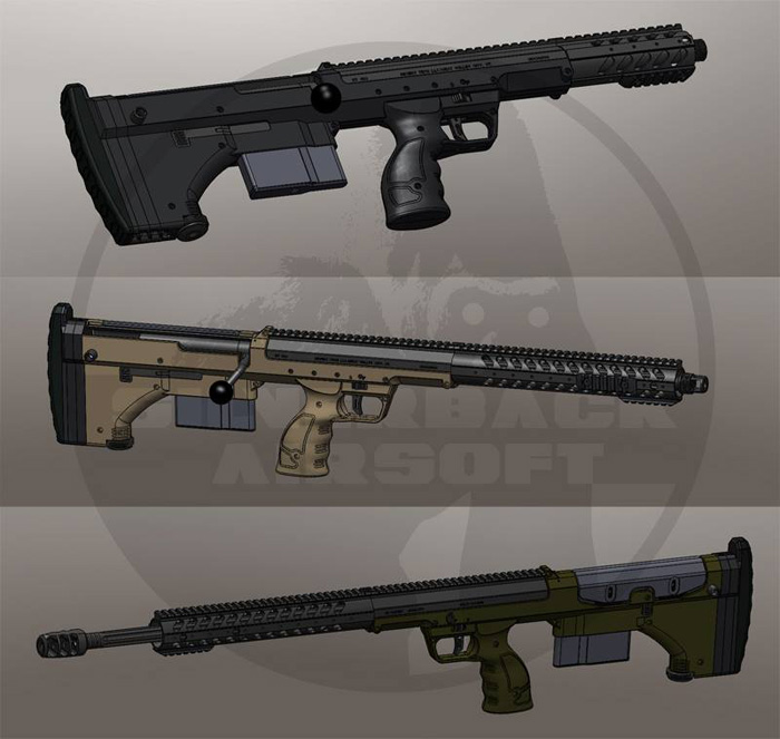 Silverback Airsoft Working On SRS & AA-12 | Popular Airsoft: Welcome To ...