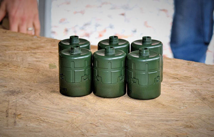 One Grenade Ain't Enough? Stack `Em Together For An OMG Effect ...