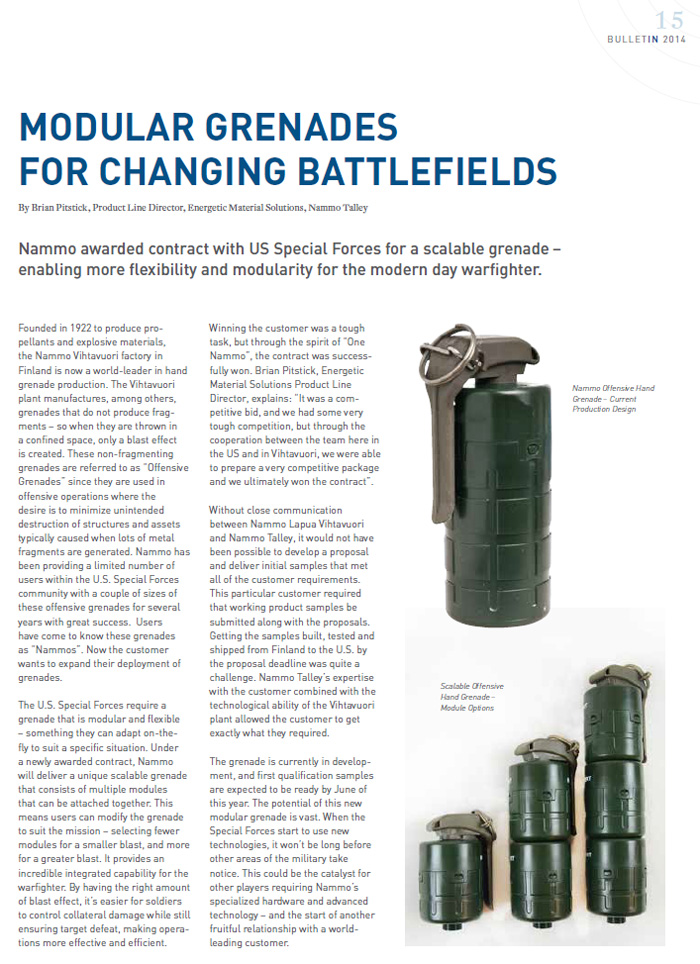 One Grenade Ain't Enough? Stack `Em Together For An OMG Effect ...