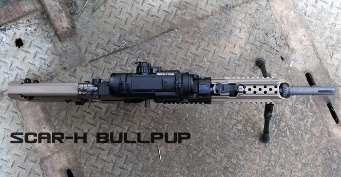 SRU SR-BUP-P1/H SCAR-H Bullpup Photos | Popular Airsoft: Welcome To The ...