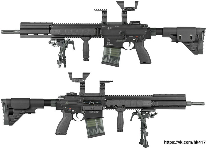 Tactical Fun Boys: VFC HK G28 AEG In Black | Popular Airsoft: Welcome ...