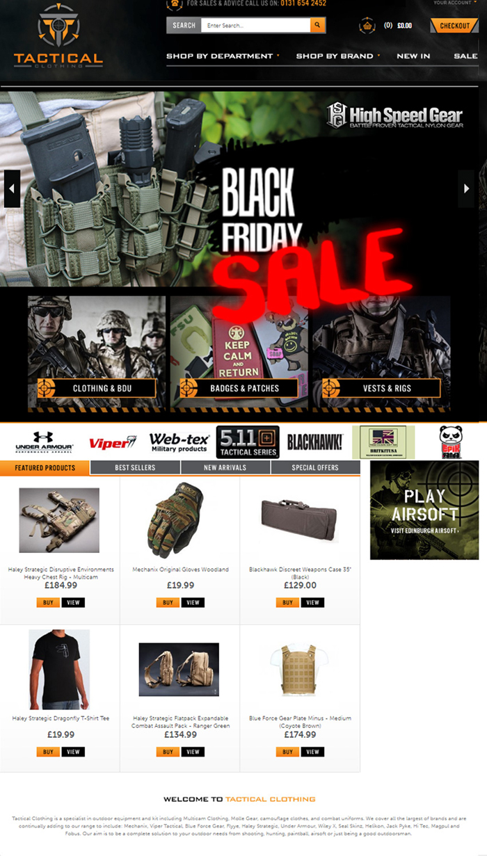 Black Friday Deals At Tactical Clothing | Popular Airsoft: Welcome To ...