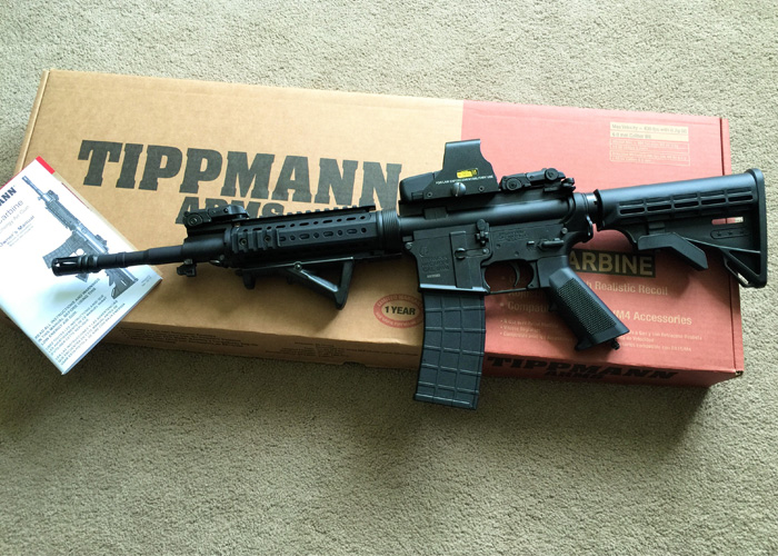 Tippmann Arms M4 CO2/HPA Rifle Part 1 | Popular Airsoft