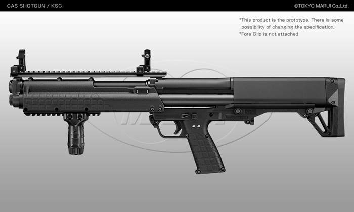 Tokyo Marui Kel-Tec KSG Unveiled At The 55th Shizuoka Hobby Show ...